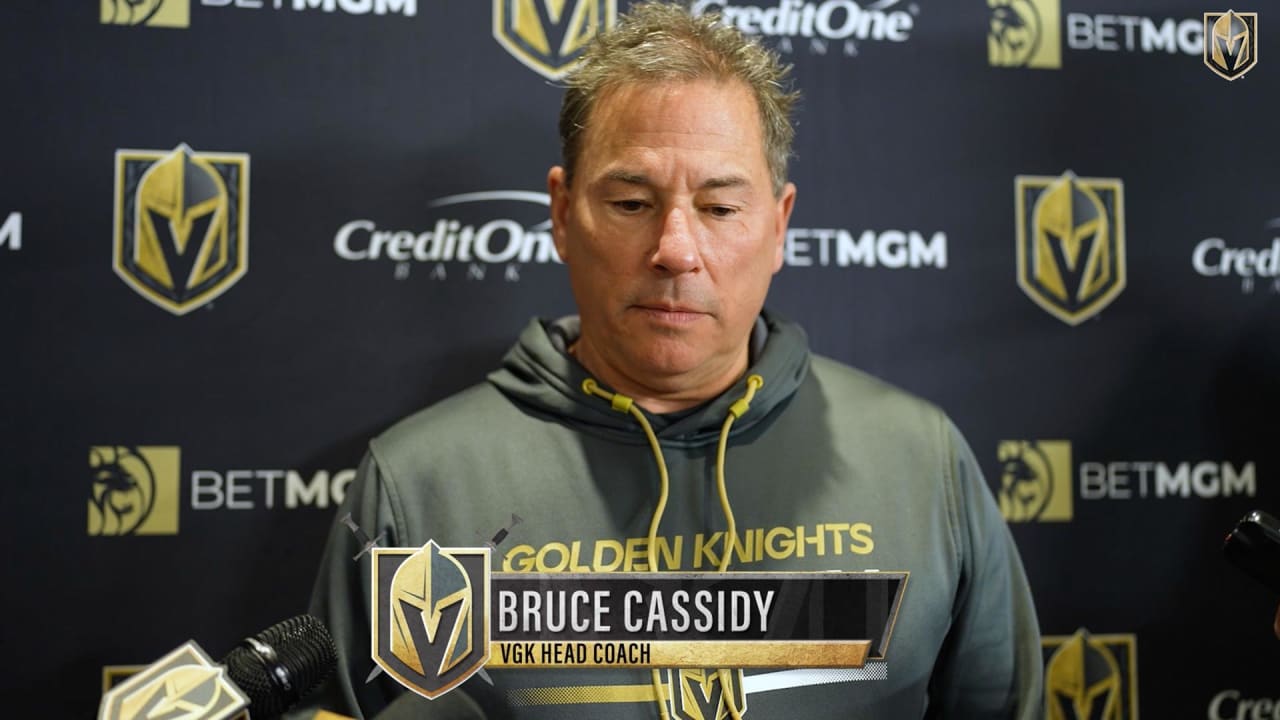 Cassidy Availability 4/10 | Vegas Golden Knights
