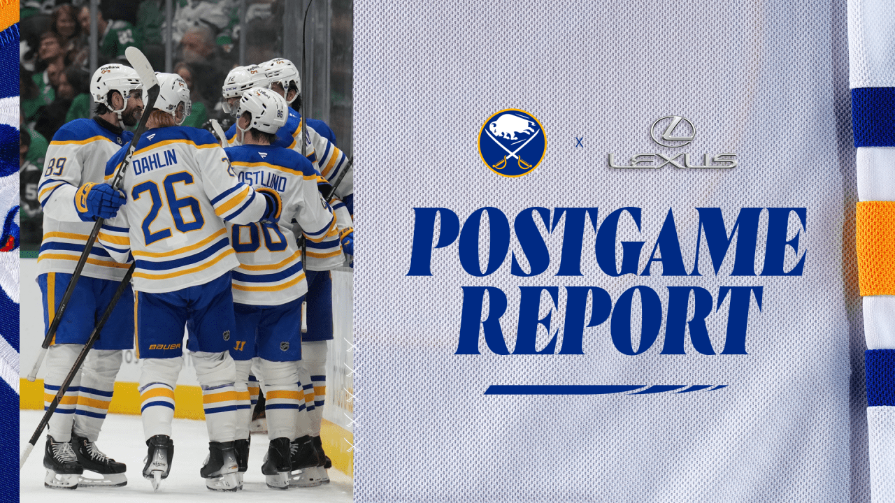 'It was like a playoff game' | Sabres come back in Dallas for 10th ...