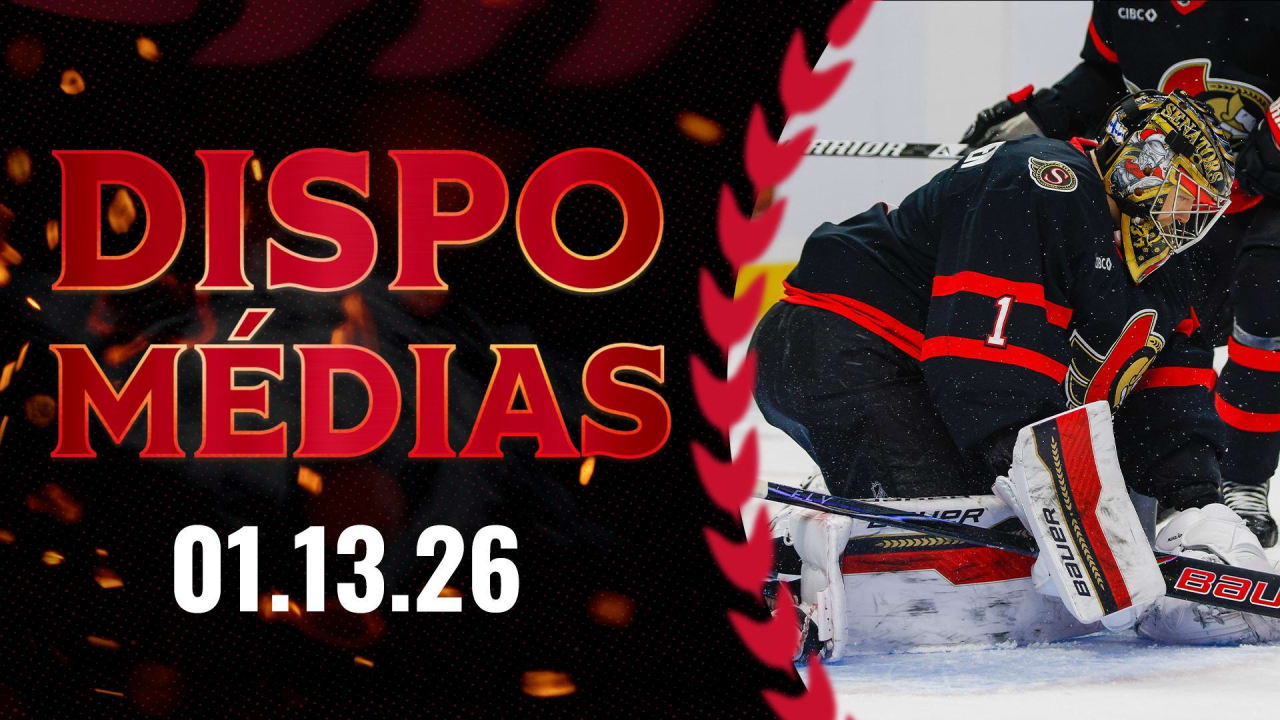 Leevi Meriläinen dispo médias après le match contre VAN | Sénateurs d ...