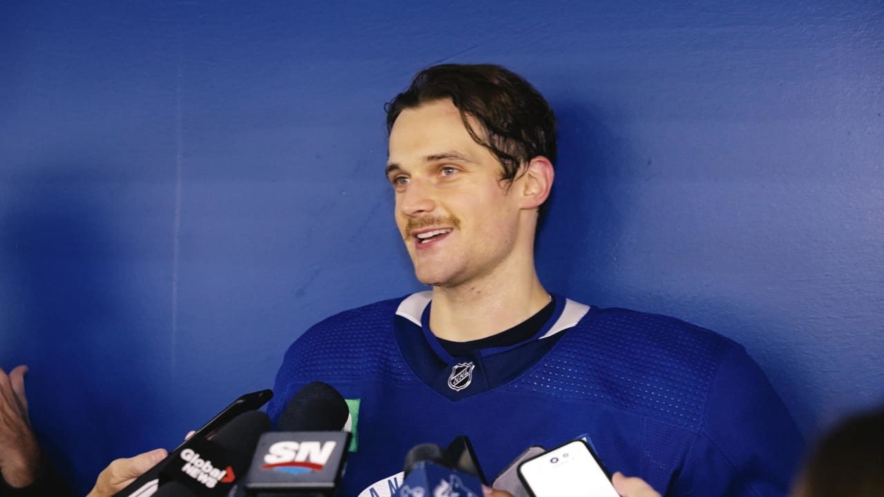 PRACTICE | Teddy Blueger | Vancouver Canucks