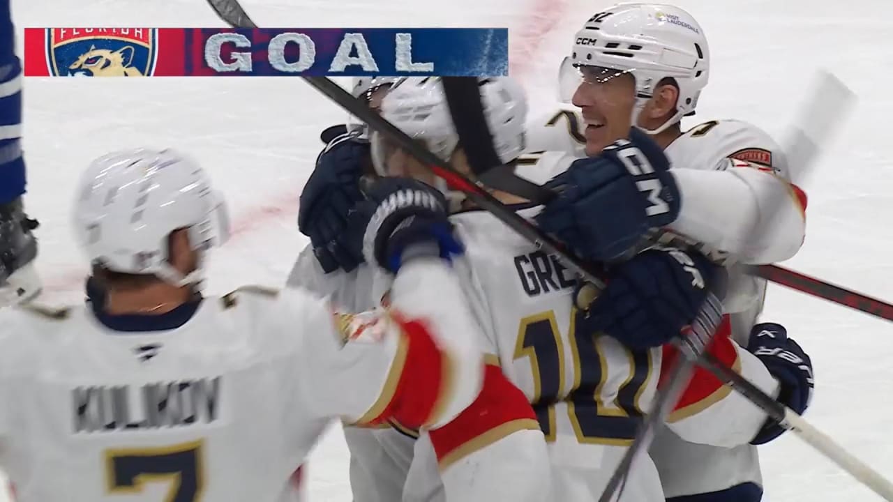 FLA at TOR: Greer puts in rebound | Florida Panthers