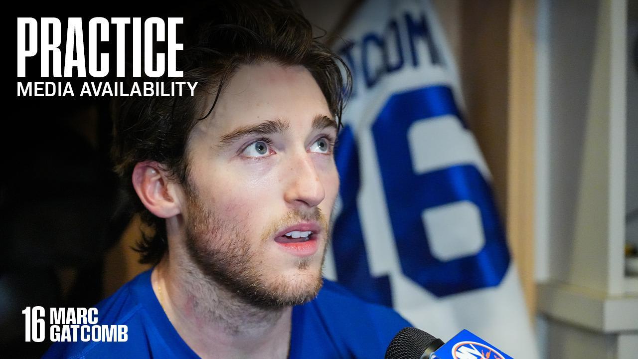 Practice 2/18: Marc Gatcomb | New York Islanders