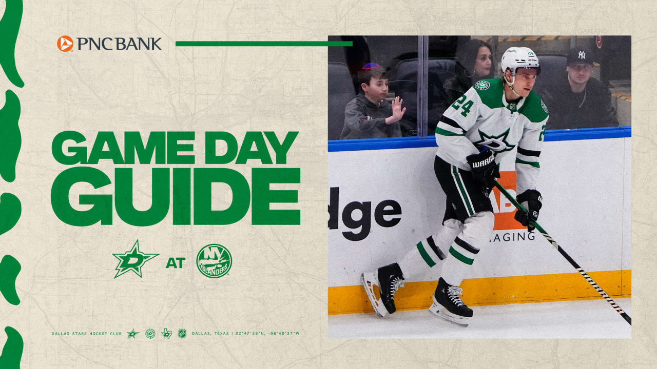 Game Day Guide: Stars at Islanders | Dallas Stars