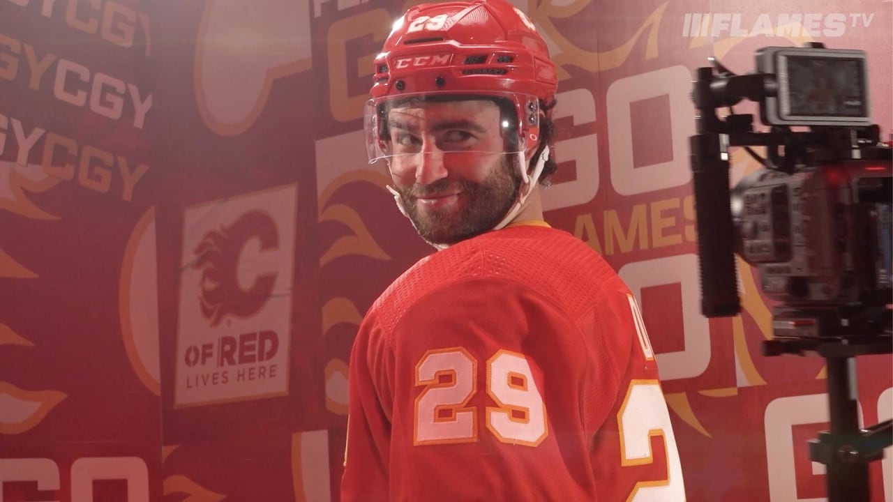 Behind-The-Scenes At Media Day | Calgary Flames