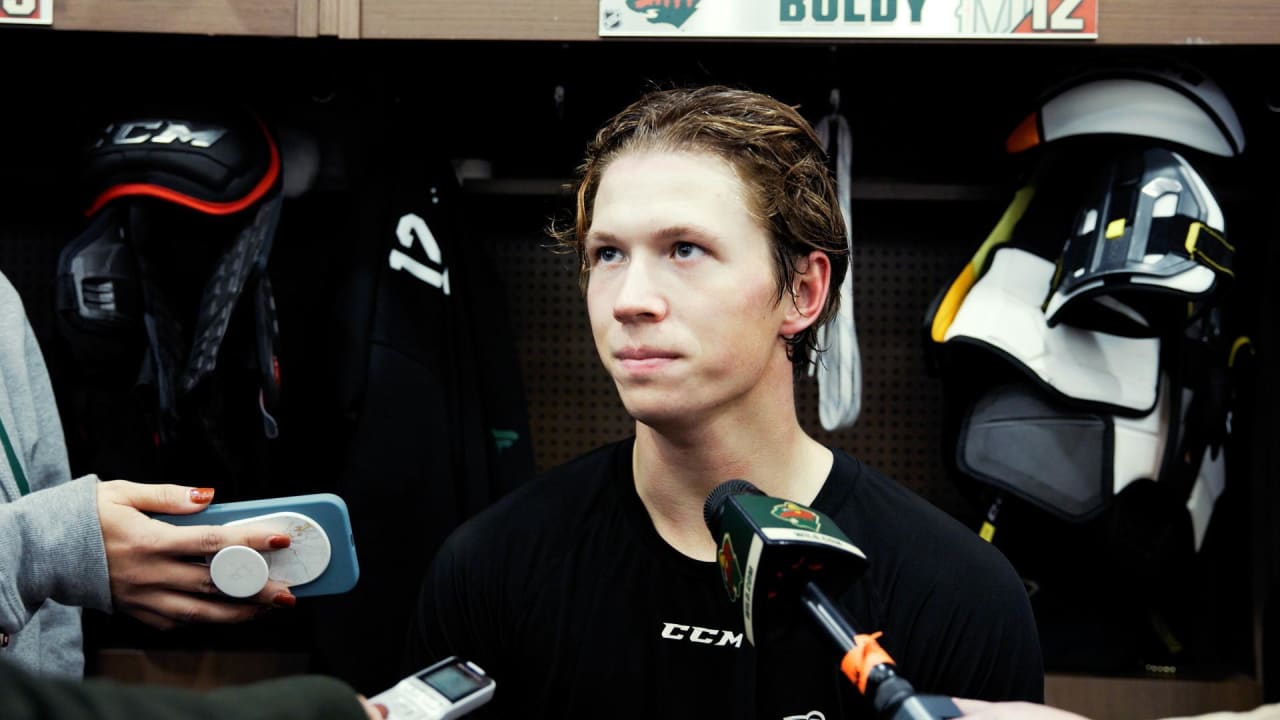 Boldy Practice Update 11/1 | Minnesota Wild