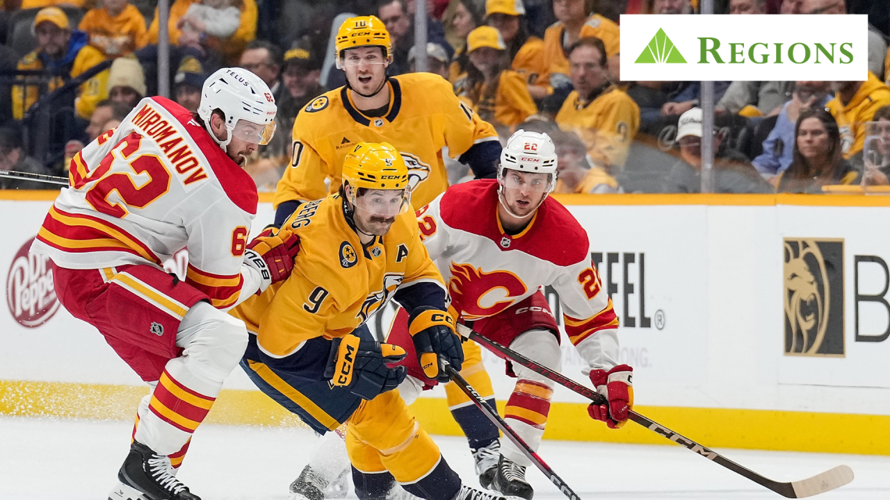 Preds Return Home With Loss to Flames | Nashville Predators