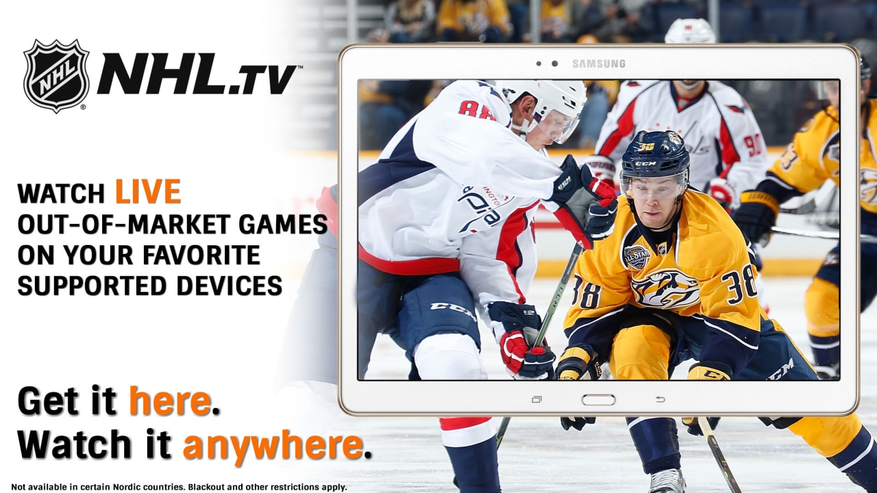 NHL.TV offers live games on more than 400 devices | NHL.com
