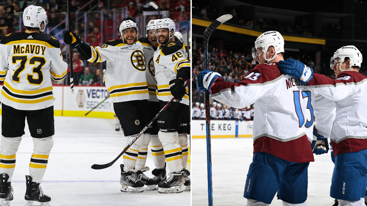 Boston y Colorado dominaron el cierre de semana | NHL.com/es