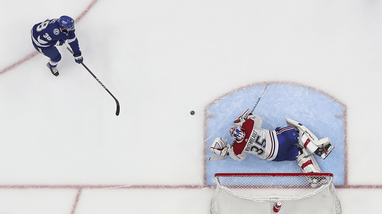 Montembeault's diving save | NHL.com