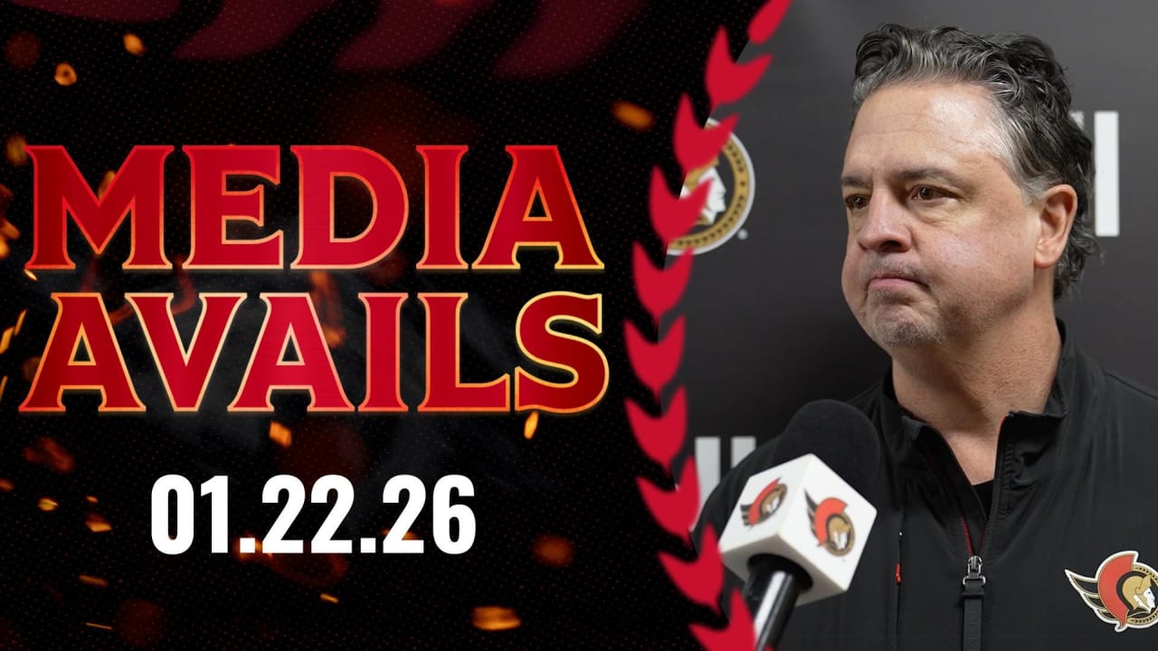 Travis Green Pregame Media vs NSH | Ottawa Senators