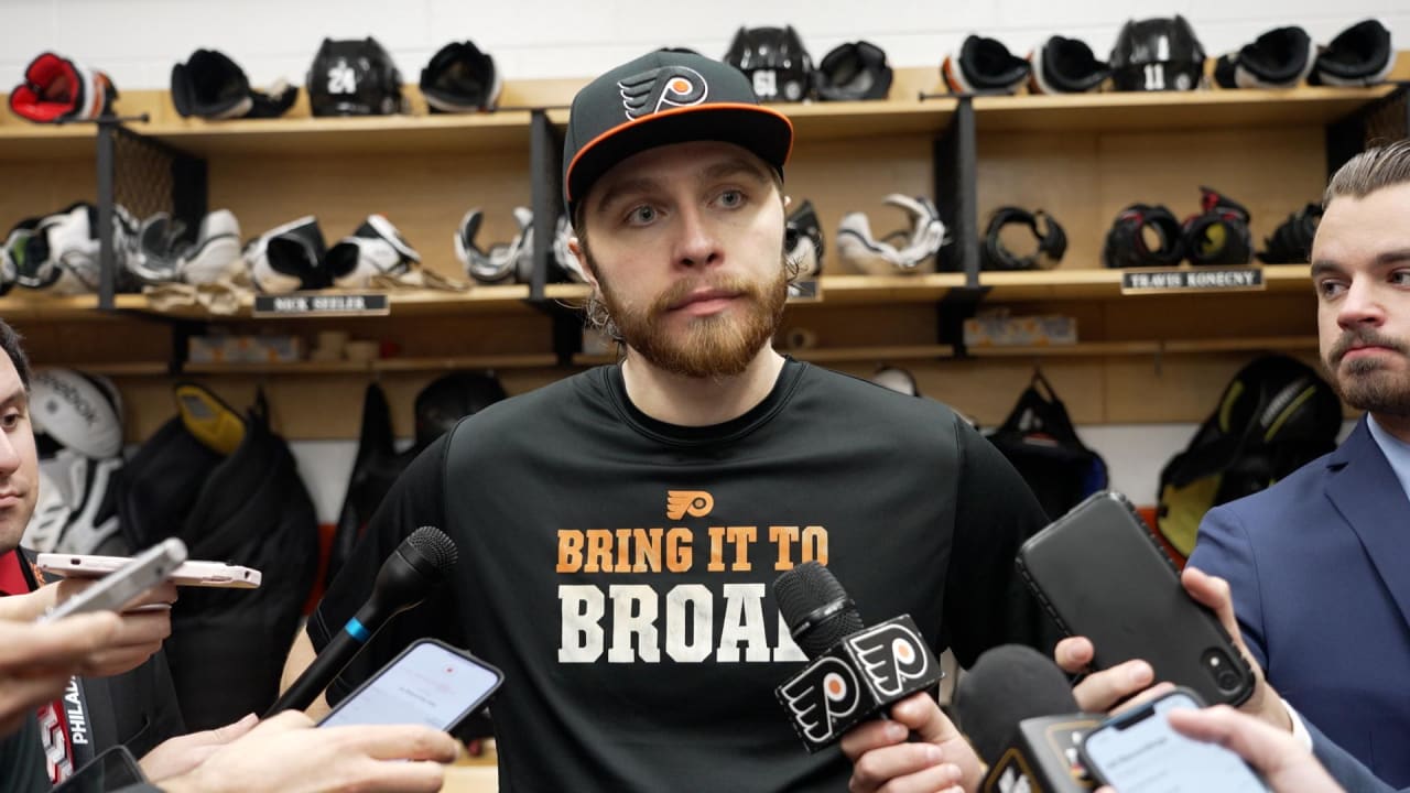 10/23 Postgame: SANDSTROM | Philadelphia Flyers