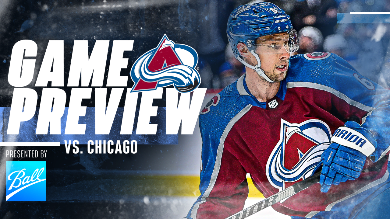 Game Preview: Avalanche vs. Blackhawks | Colorado Avalanche