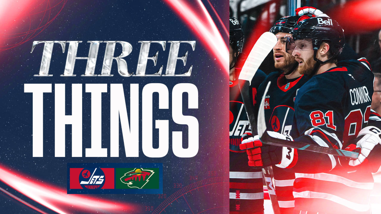 THREE THINGS: Connor OT hero in huge win over Wild | Winnipeg Jets