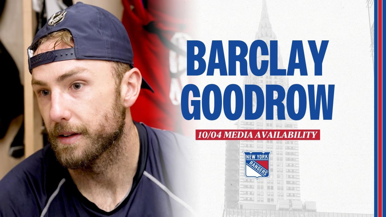 Media Availability: Goodrow | New York Rangers