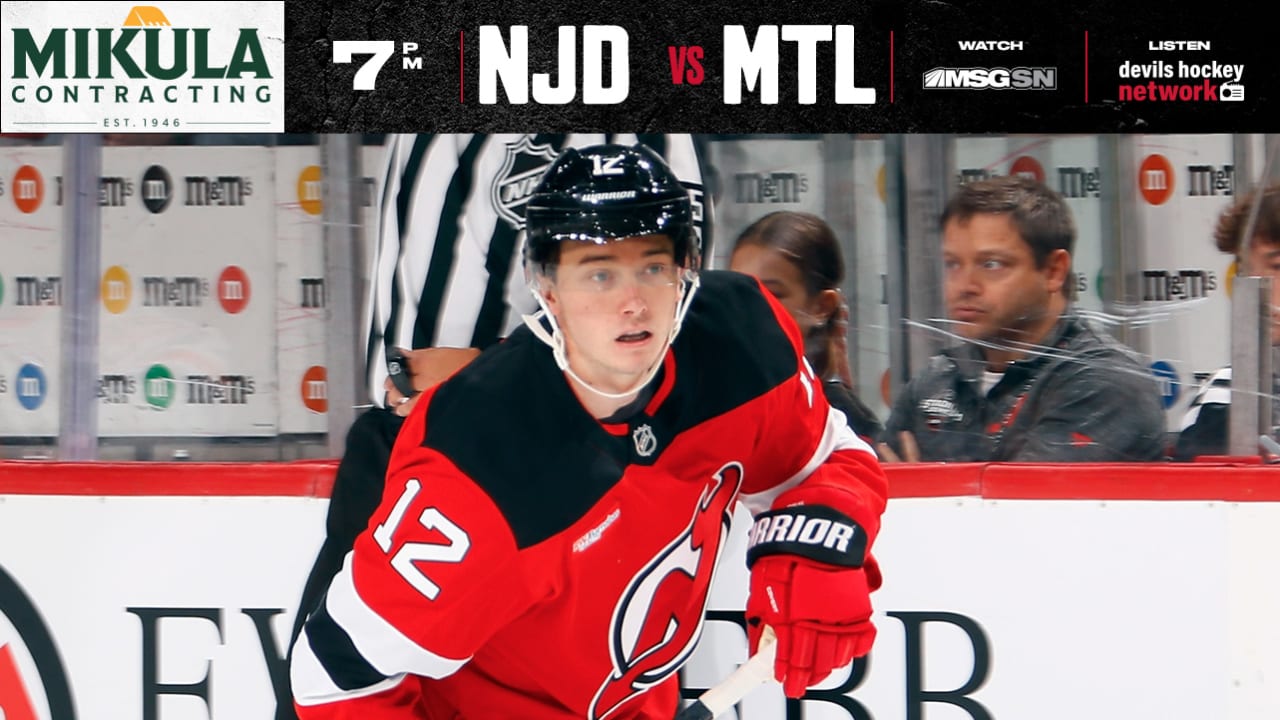 Glass Returns as Devils Face Canadiens | PREVIEW | New Jersey Devils