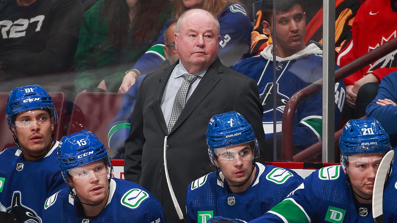 Boudreau gets emotional discussing uncertain future as Canucks coach ...