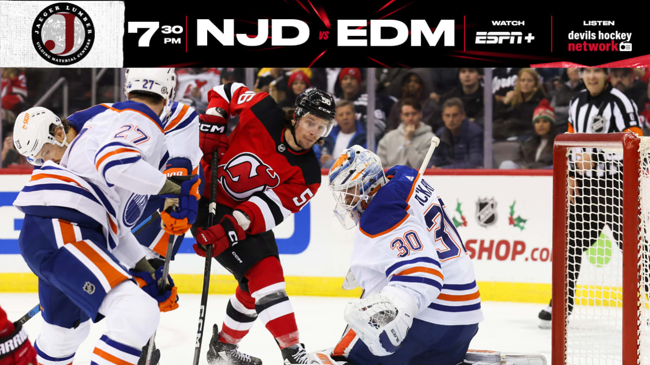 Devils Host Oilers, McDavid | PREVIEW | New Jersey Devils