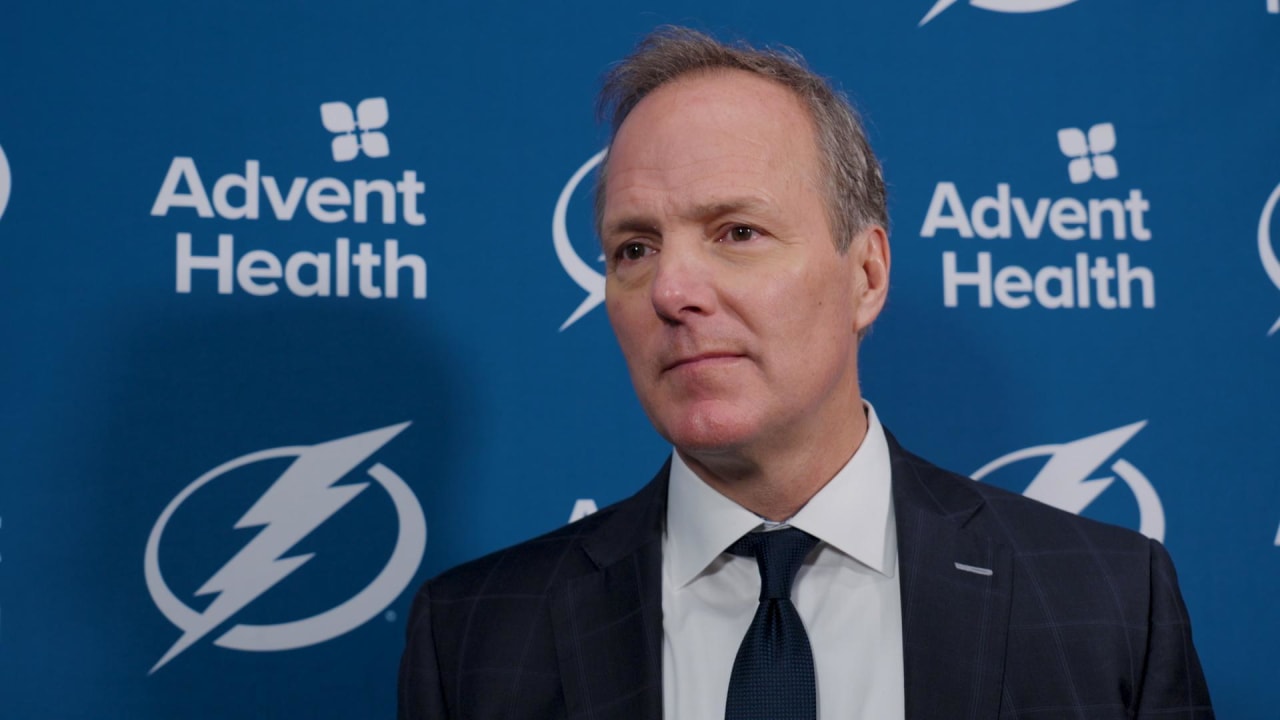Jon Cooper | Postgame at Detroit Red Wings | Tampa Bay Lightning