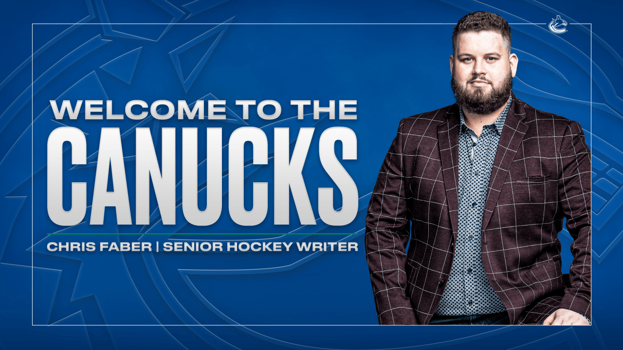 Chris Faber to join the Vancouver Canucks as Senior Hockey Writer ...