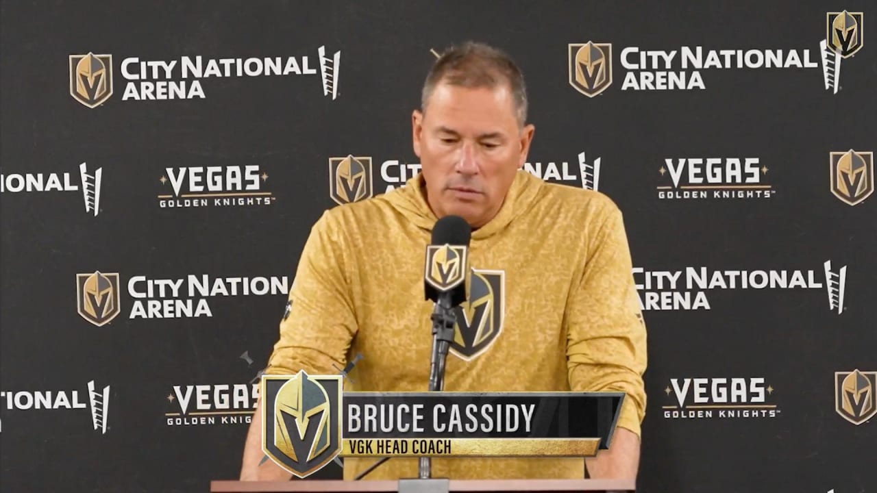 Bruce Cassidy Availability 11/2 | Vegas Golden Knights