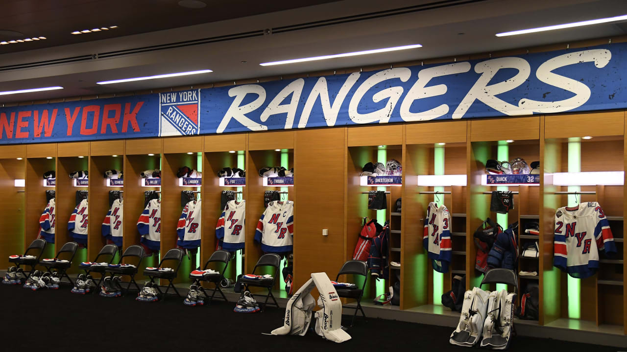 Photo Gallery: Stadium Series Locker Room | New York Rangers