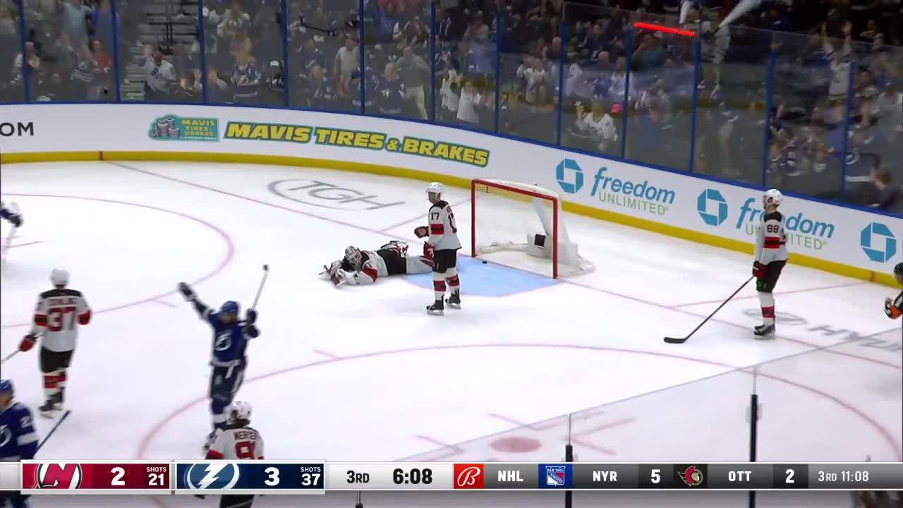 Brayden Point with a Goal vs. New Jersey Devils | NHL.com