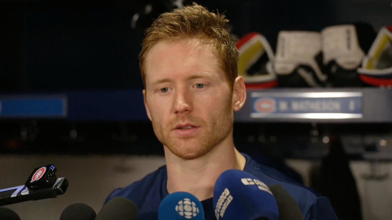 Postgame vs. SJS: Matheson | Montréal Canadiens