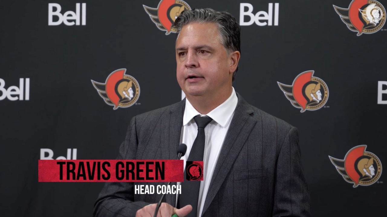 Travis Green Postgame Media vs NYI | Ottawa Senators