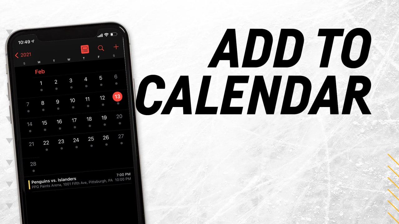 Schedule Downloads | Pittsburgh Penguins