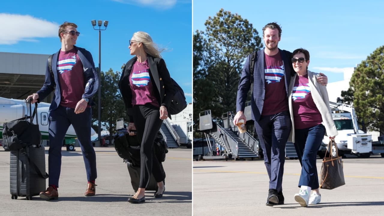 Avalanche wear special T-shirts to honor Manson during Moms’ trip | NHL.com