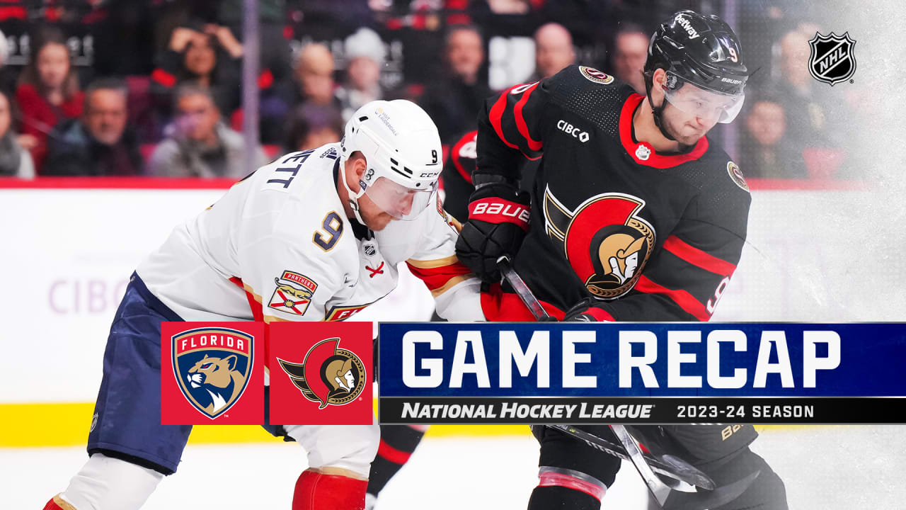 Reinhart scores twice, Panthers shut out Senators | NHL.com