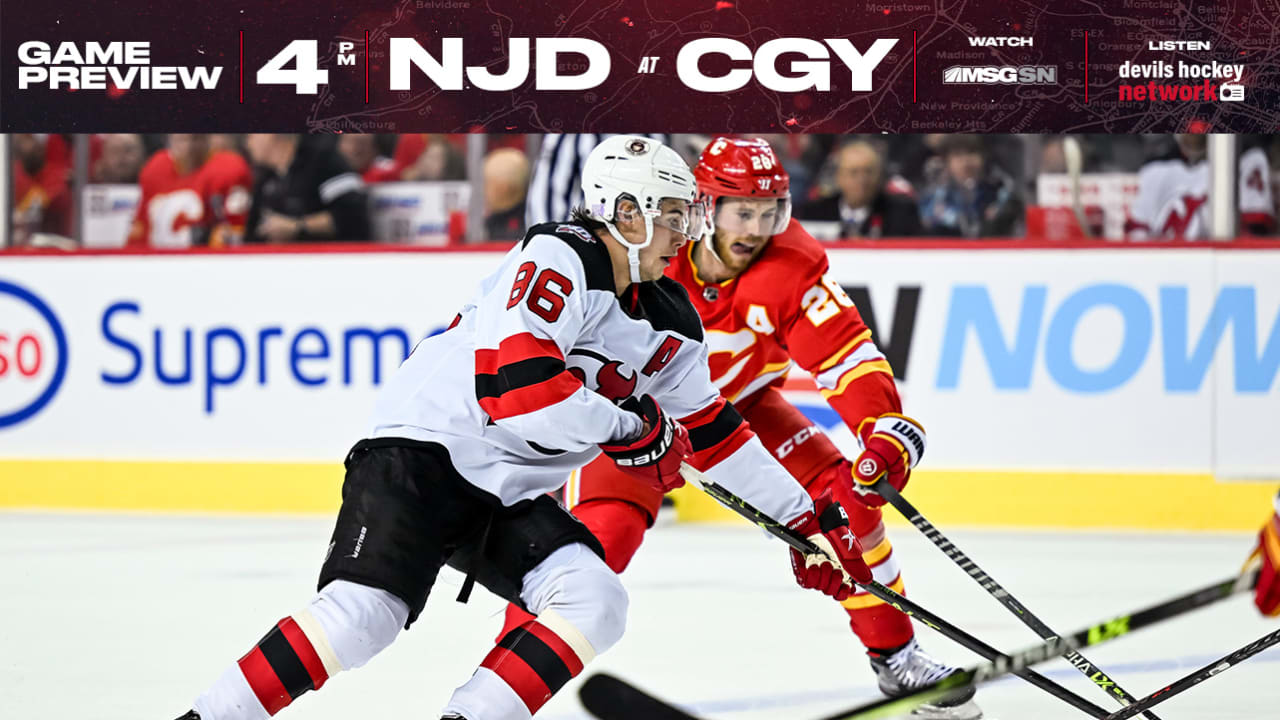Devils Kick off Back-to-Back in Calgary | PREVIEW | New Jersey Devils