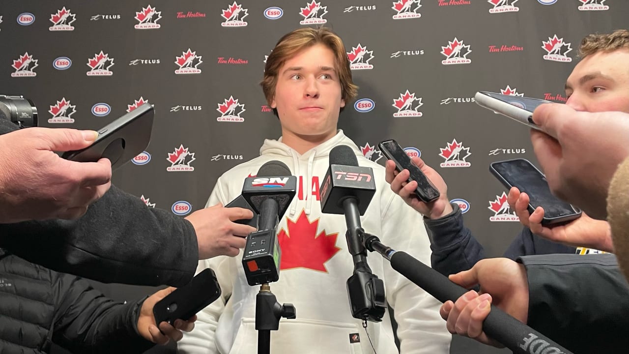 Celebrini, potential No. 1 draft pick, makes Canada roster for World ...
