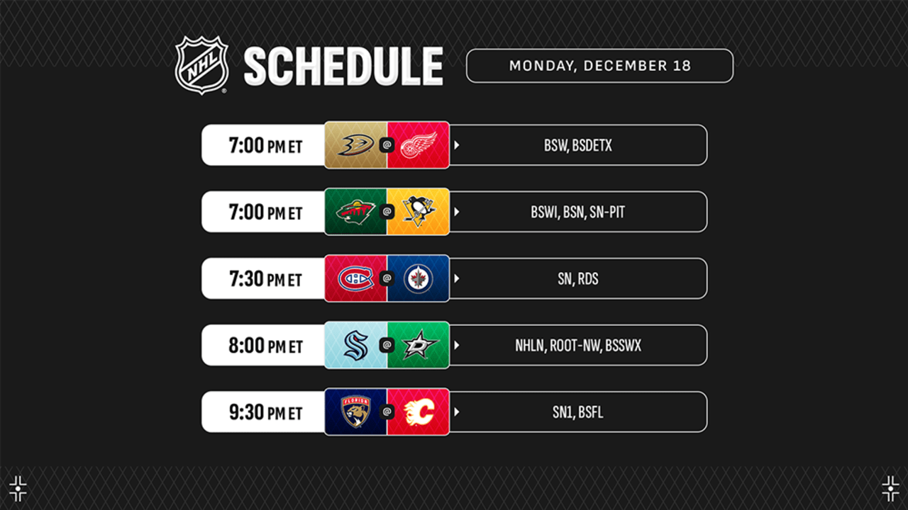 NHL Morning Skate for December 18 | NHL.com