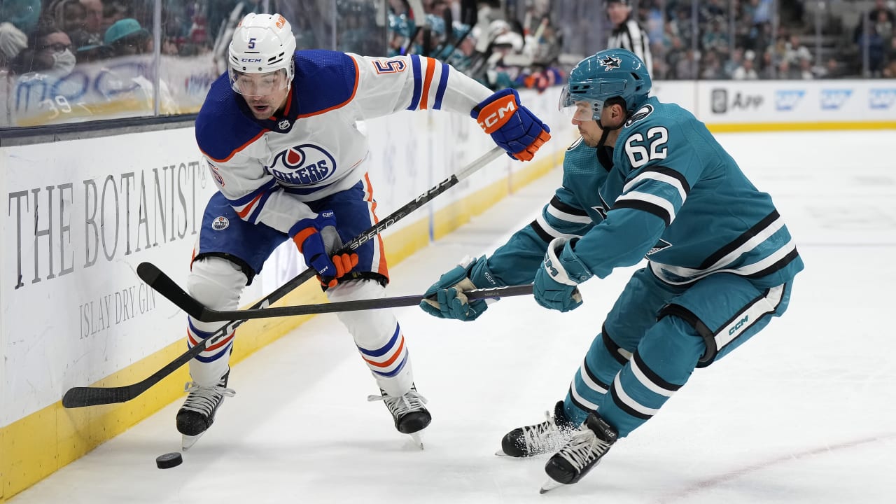 PROJECTED LINEUP: Oilers at Sharks | Edmonton Oilers