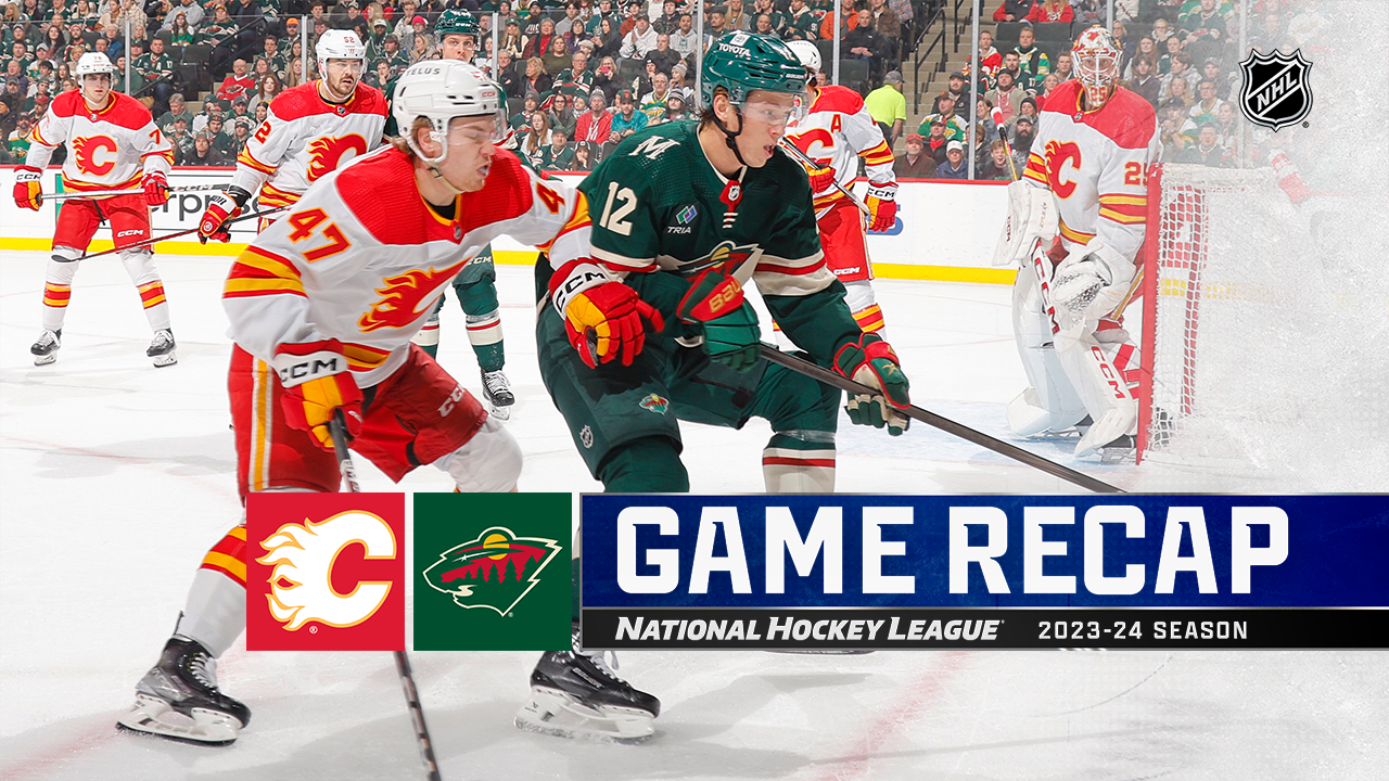 Markstrom makes 28 saves, Flames defeat Wild | NHL.com