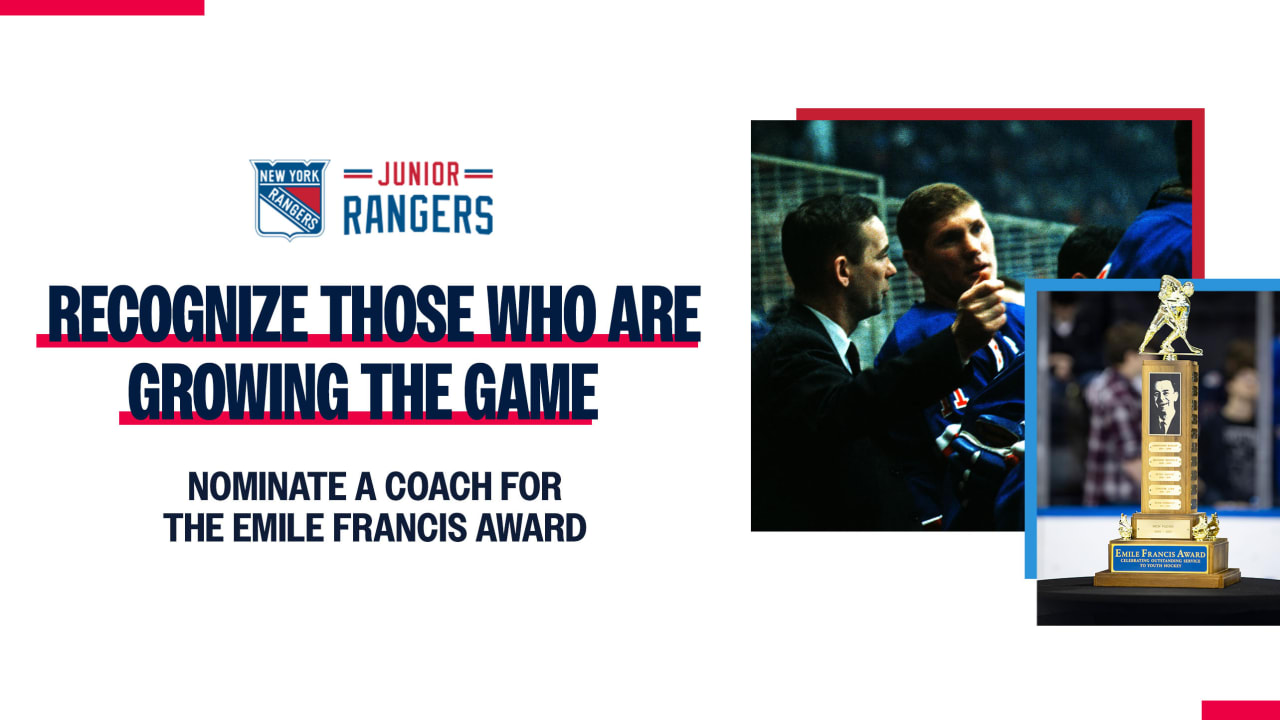 Emile Francis Award | New York Rangers Hockey | New York Rangers