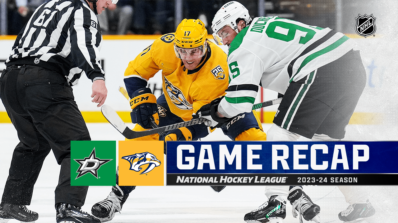 Stars score 9, cruise past Predators for 3rd straight win | NHL.com