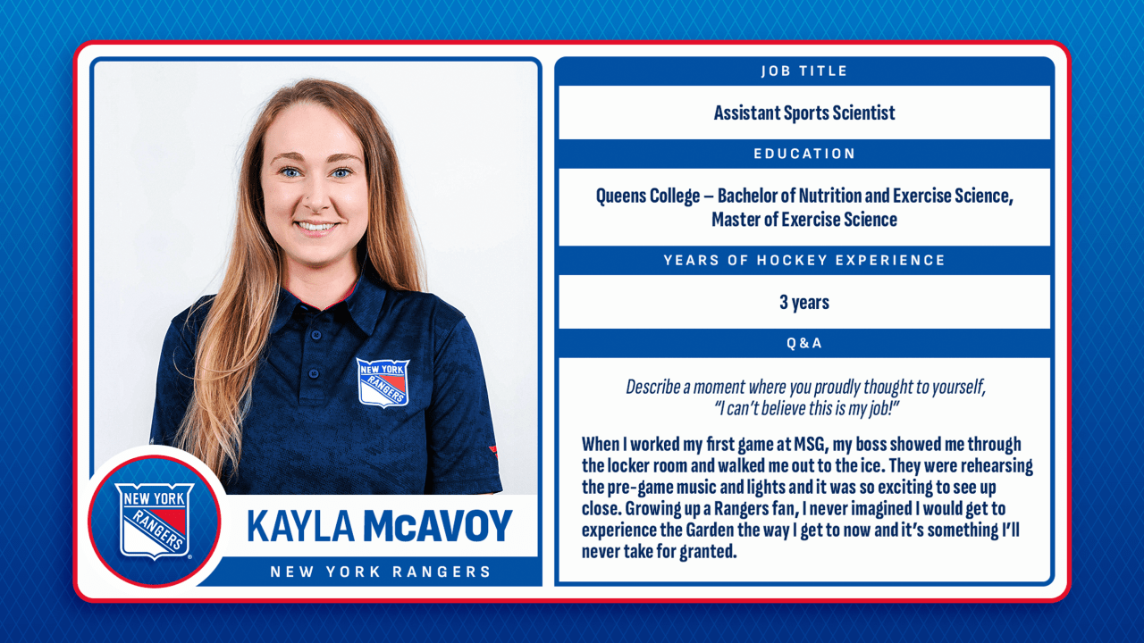Women in Hockey: Kayla McAvoy | NHL.com