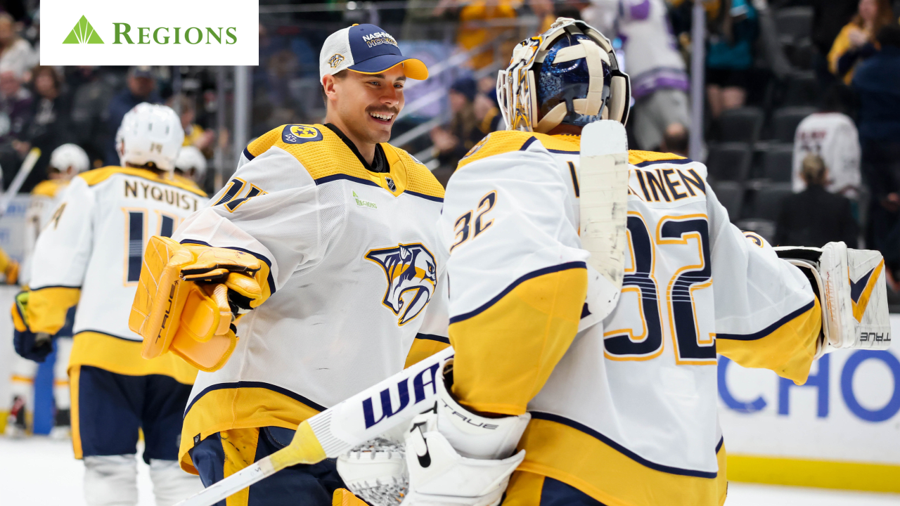Predators Defeat Ducks, 4-2, Complete Historic Five-Game Road Sweep ...