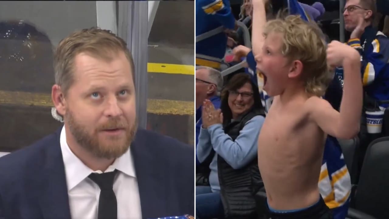 Ott’s son takes full advantage of moment on big screen | NHL.com