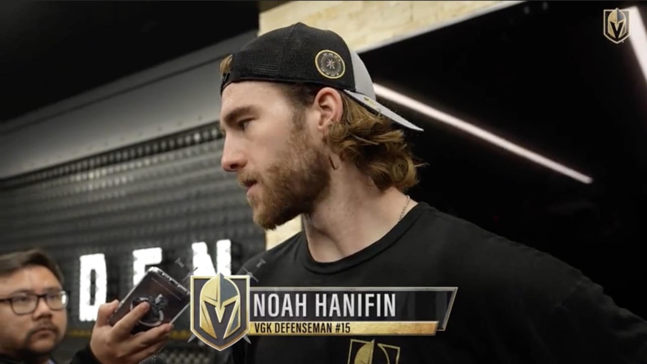 Hanifin to 'keep it simple' in Golden Knights debut | NHL.com