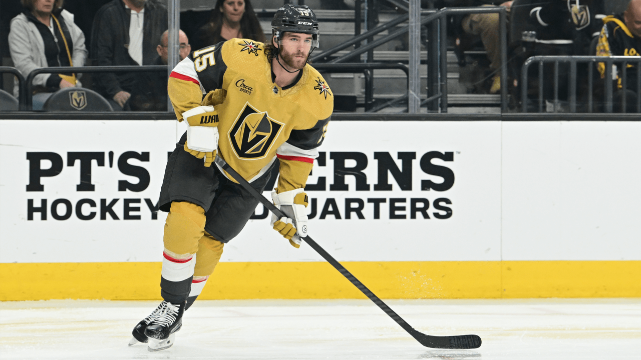 Hanifin traded to Golden Knights by Flames for draft picks, Miromanov ...