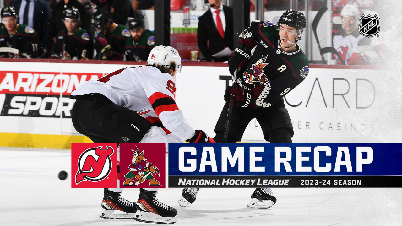 Coyotes score 3 in 1st period, defeat slumping Devils | NHL.com