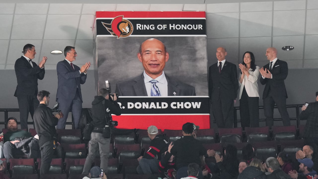 Dr. Donald Chow - Ring Of Honour | Ottawa Senators
