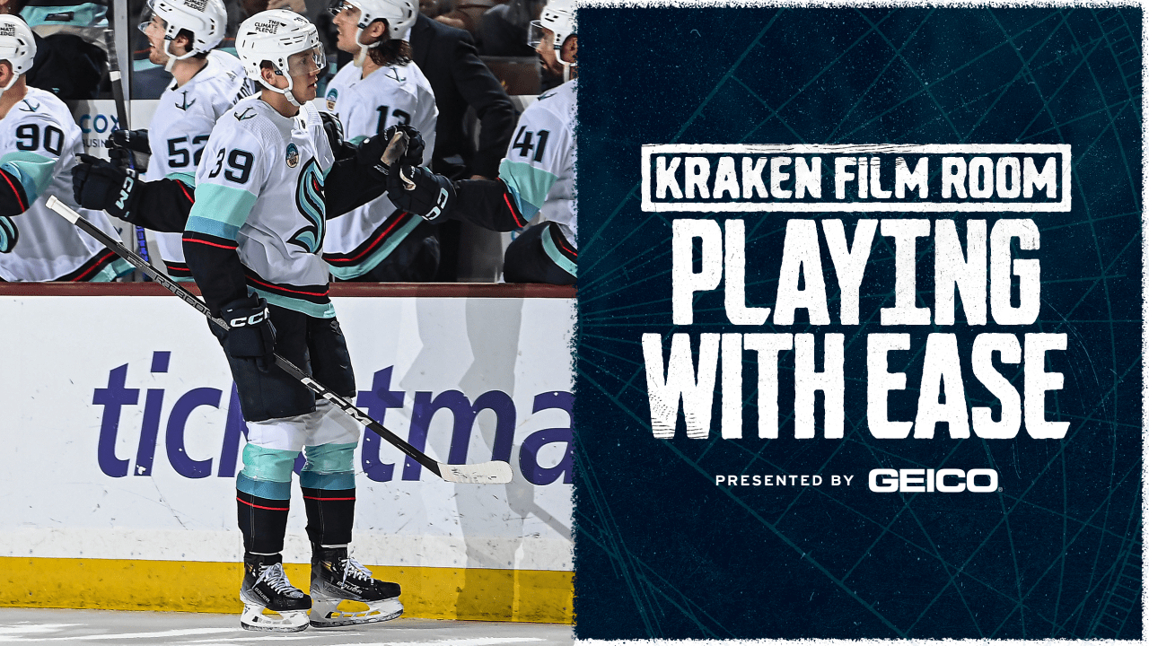 Kraken Film Room: Ryker Evans Scores his First NHL Goal | Seattle Kraken