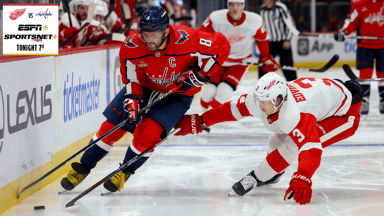 Capitals host Red Wings in battle for playoff spot in Eastern ...