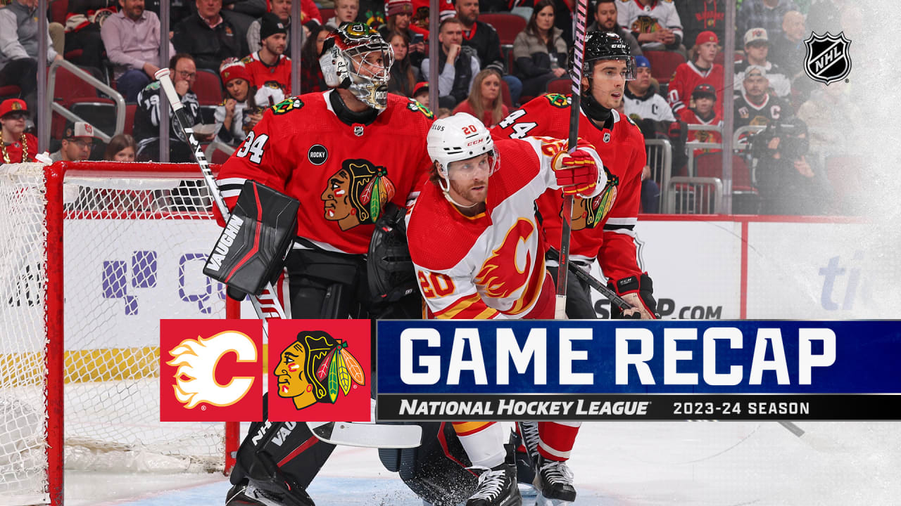 Dickinson scores twice, Blackhawks defeat Flames | NHL.com