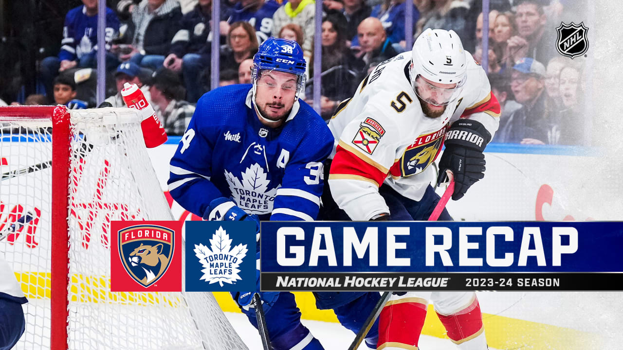Matthews scores Nos. 61, 62, Maple Leafs top Panthers for 3rd win in ...
