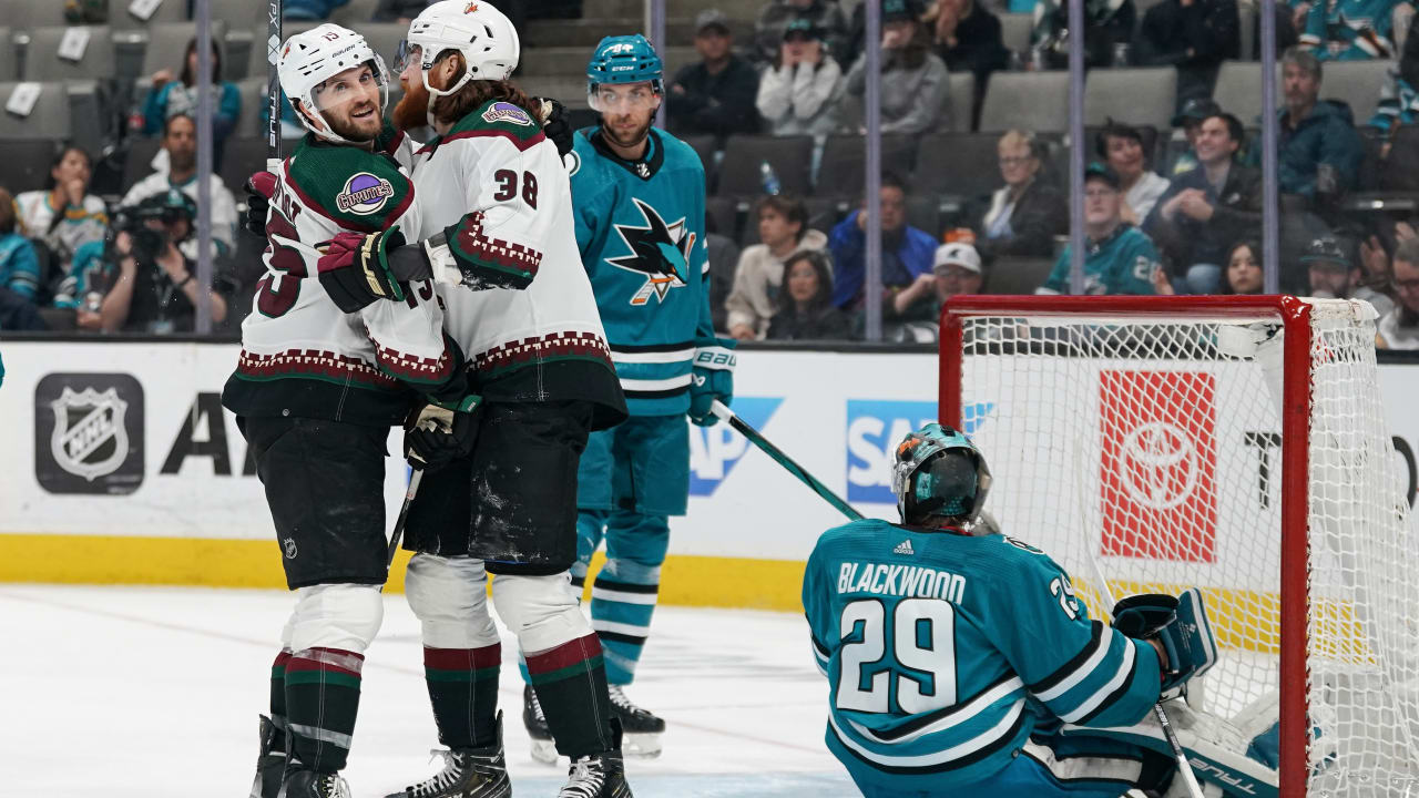 Coyotes Kick Off Road Trip with 5-2 Win Over San Jose | NHL.com